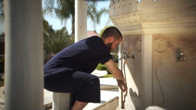 making wudu, steps of wudu or wazu